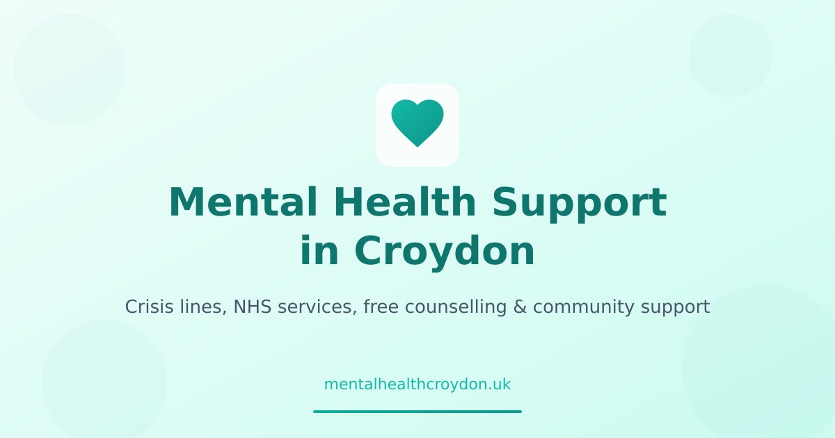 Mind In Croydon Mental Health Croydon